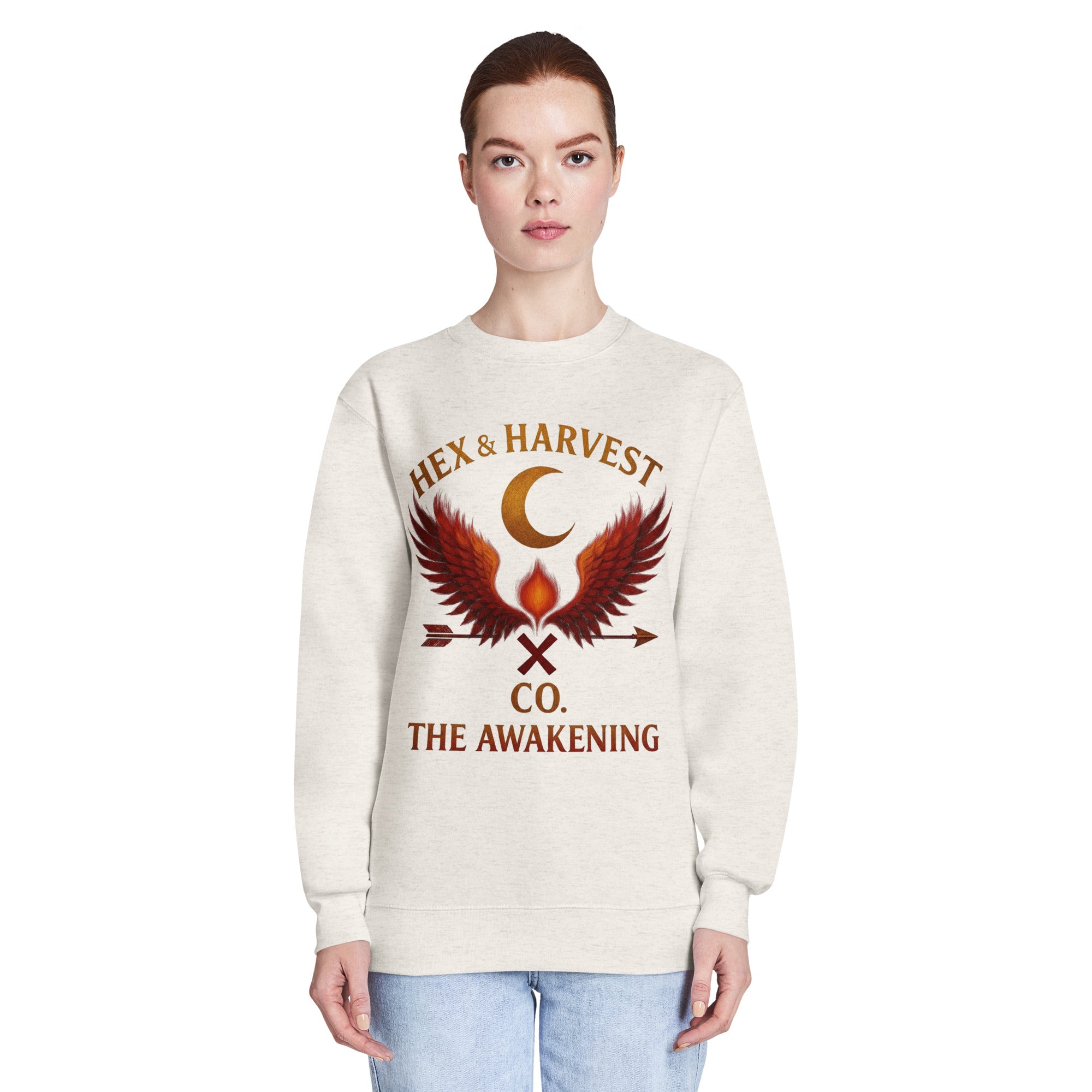 Unisex Premium Crew-neck Sweatshirt – Hex & Harvest Co.